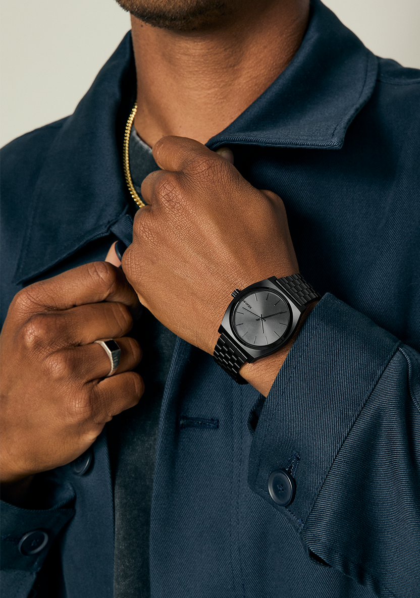 Time Teller Watch | All Black | Unisex Stainless Steel Analog – Nixon US