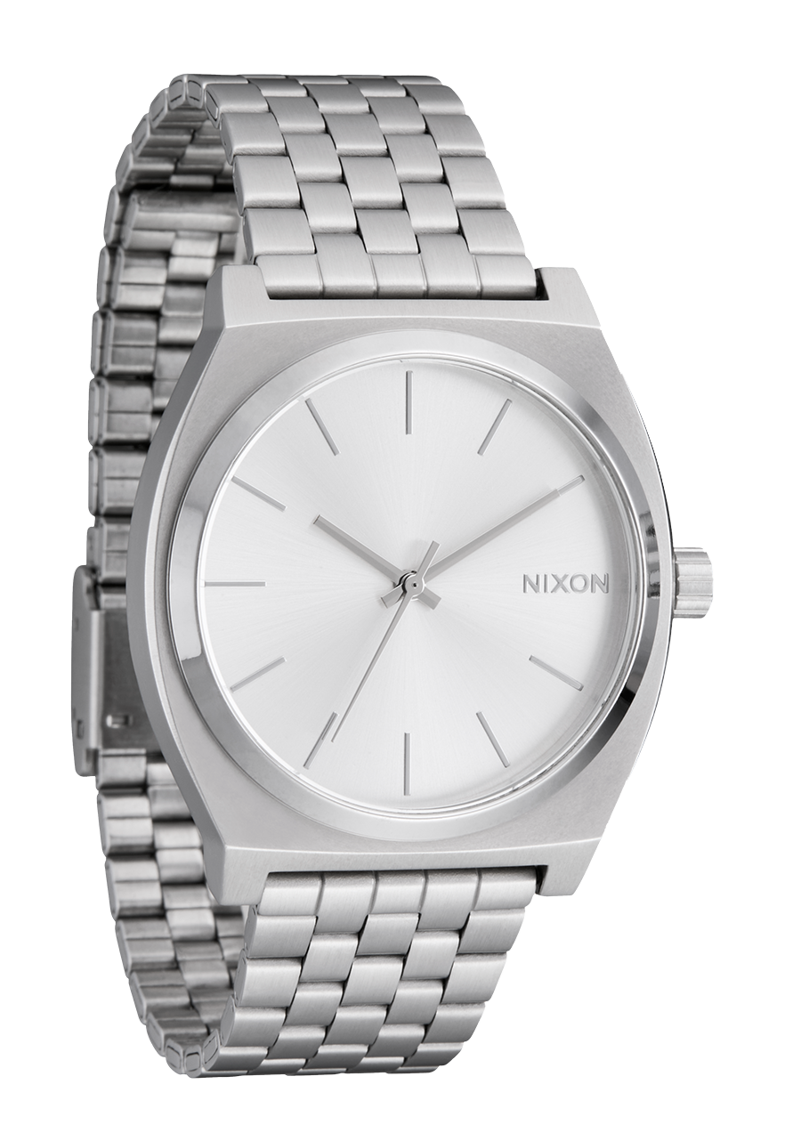 Time Teller Watch | All Silver | Unisex Stainless Steel Analog – Nixon US