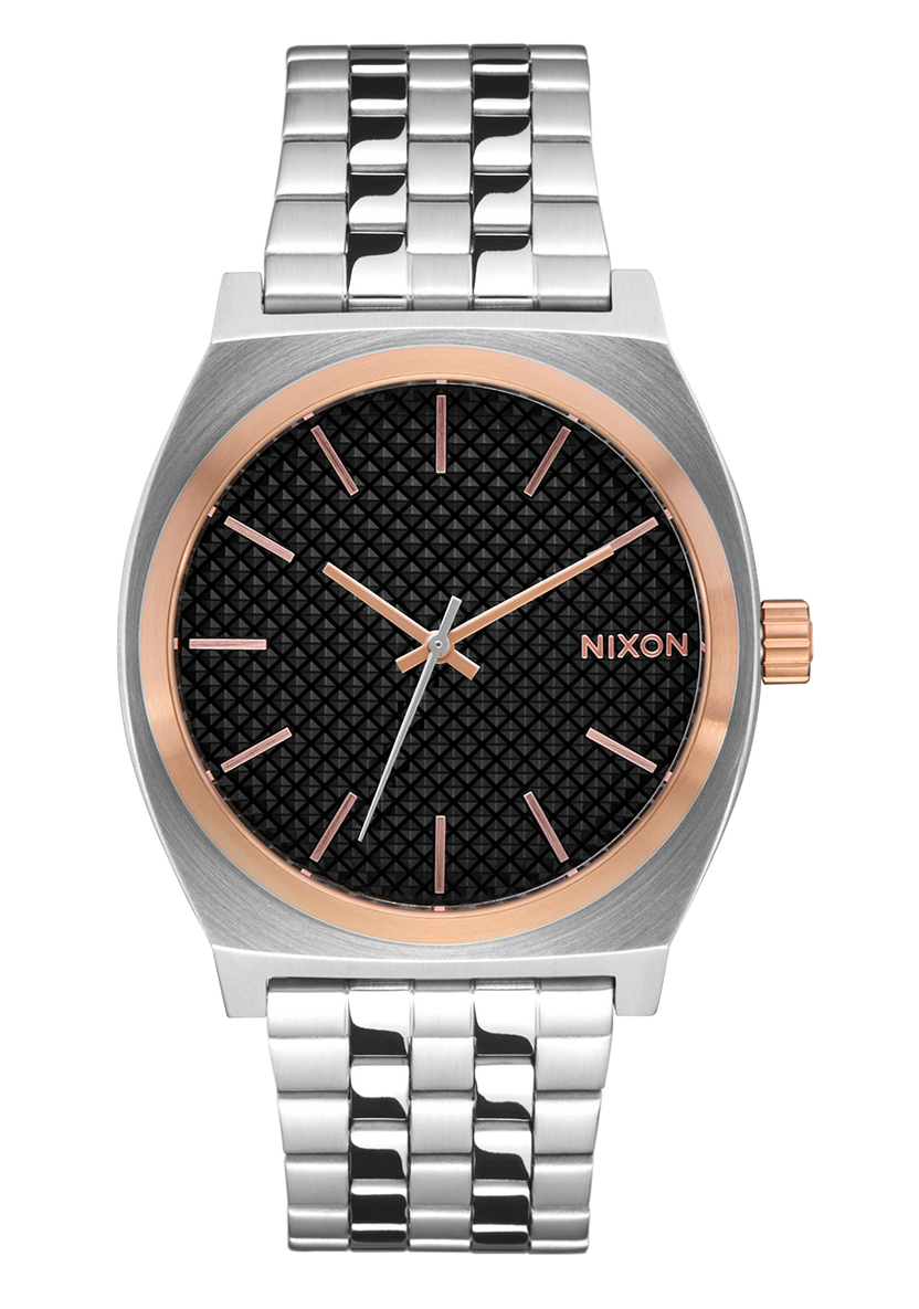Time Teller Watch | Silver / Rose Gold / Black | Unisex – Nixon US