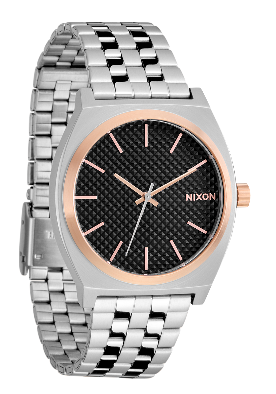 Time Teller Watch | Silver / Rose Gold / Black | Unisex – Nixon US