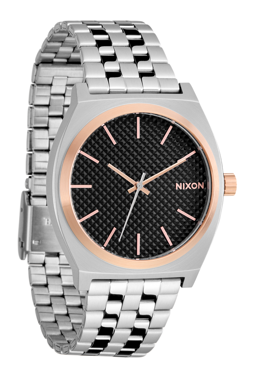 Time Teller Watch | Silver / Rose Gold / Black | Unisex – Nixon US