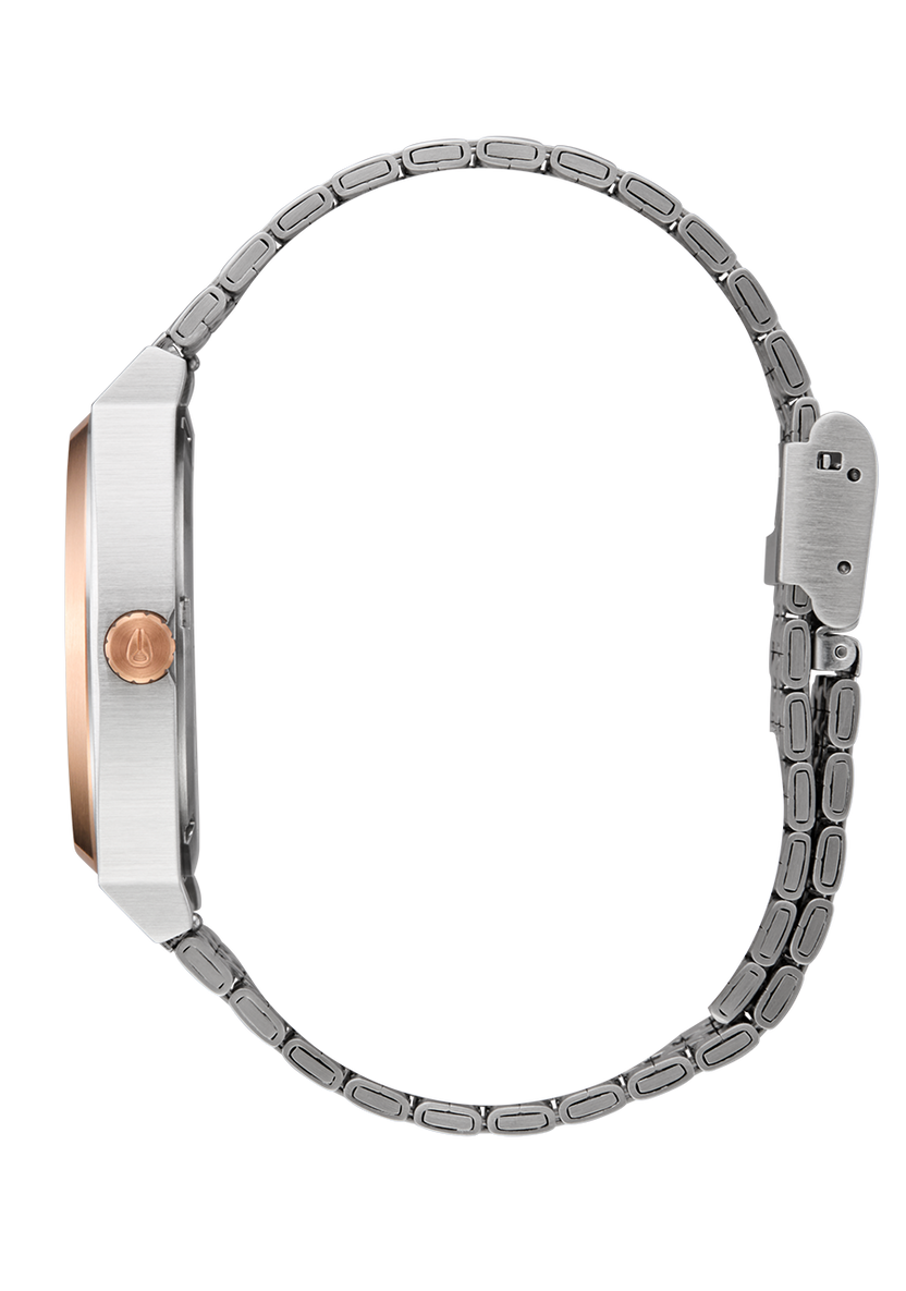 Time Teller Watch | Silver / Rose Gold / Black | Unisex – Nixon US