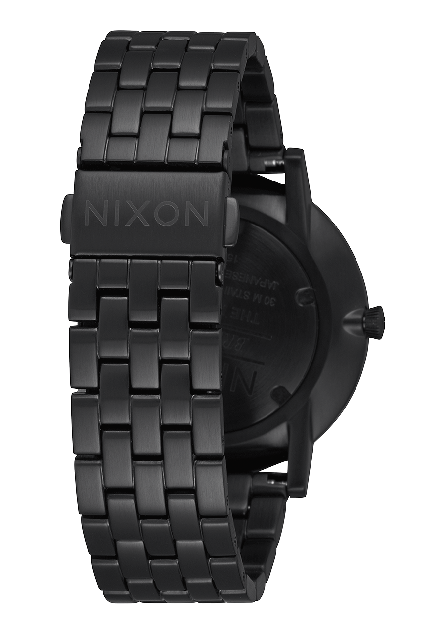 Porter Watch | All Black / Gold | Unisex Stainless Steel – Nixon US