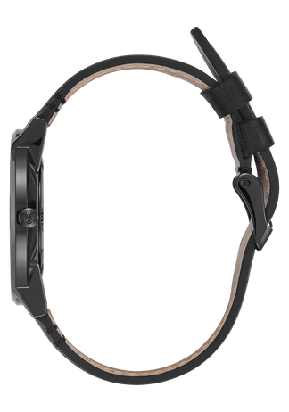 Porter Leather Watch | All Black | Unisex Leather – Nixon US