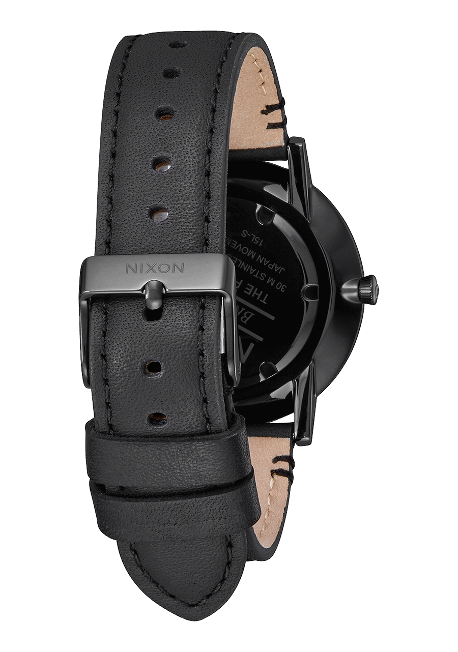 Porter Leather Watch | All Black | Unisex Leather – Nixon US