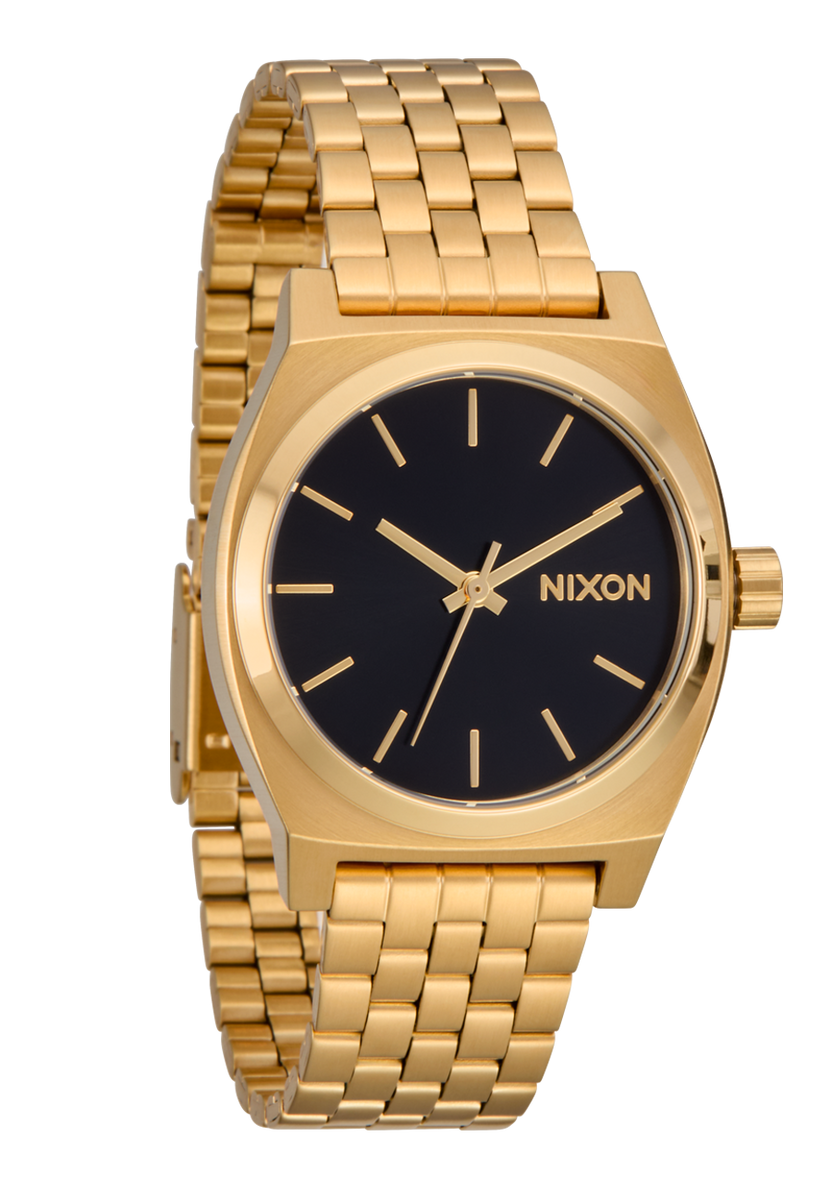 Medium Time Teller Watch | Gold / Black / Gold | Unisex – Nixon US