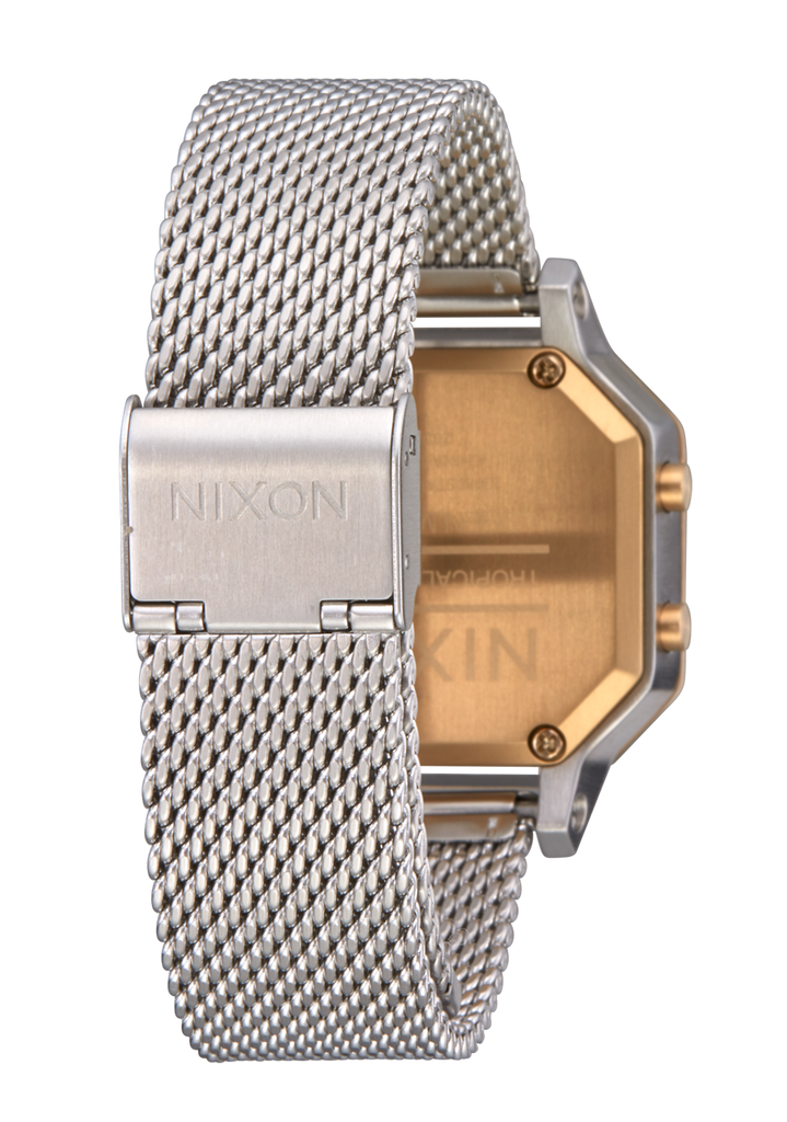 Siren Milanese Watch | Silver / Light Gold | Digital – Nixon US