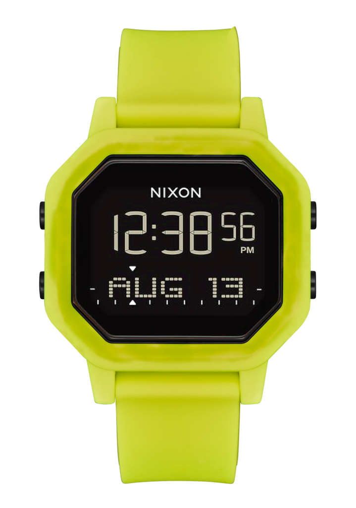 Siren Watch | Citron / Black | Digital – Nixon US