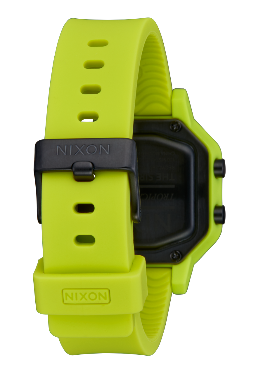 Siren Watch | Citron / Black | Digital – Nixon US