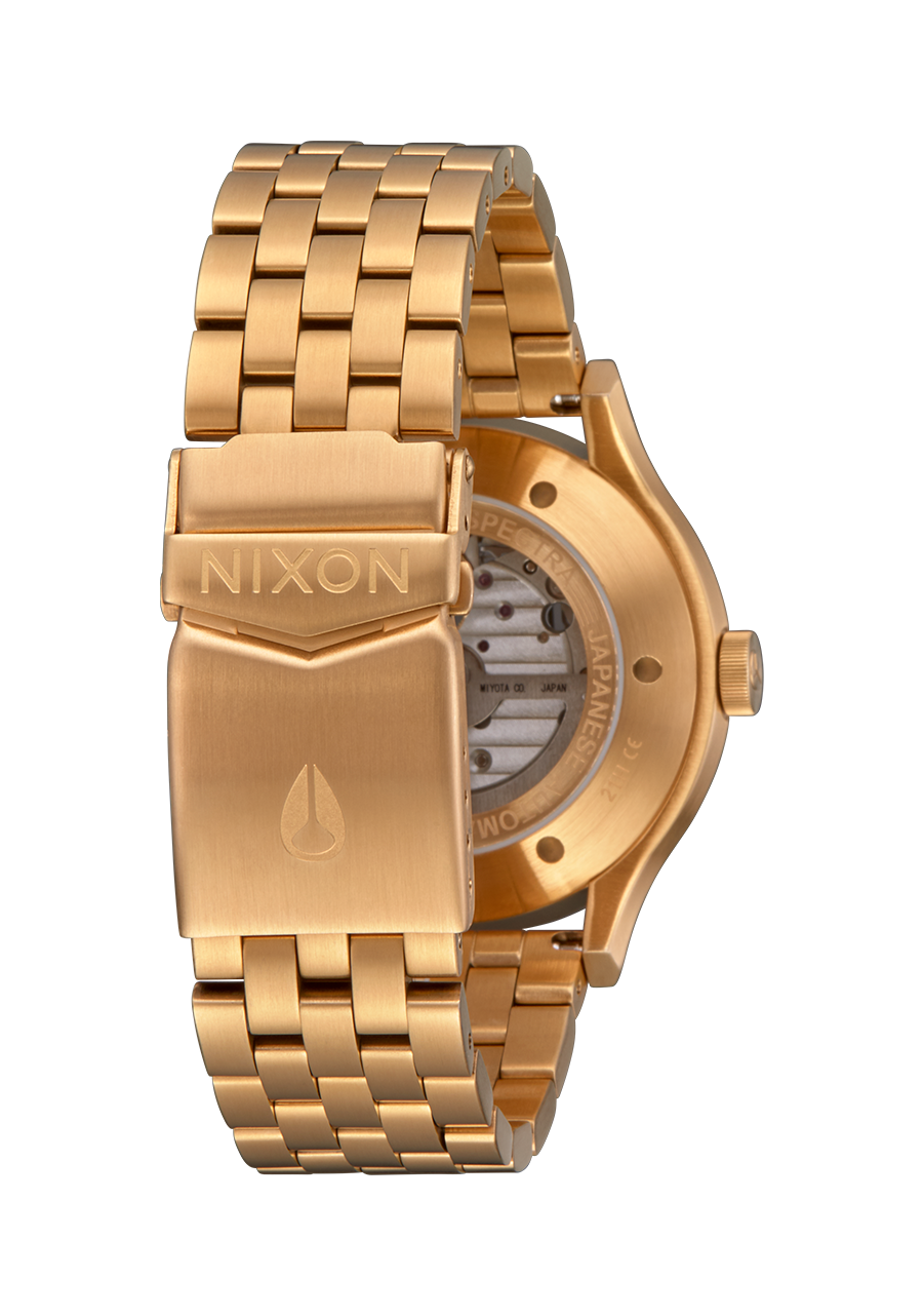Spectra Watch | Black / Gold | Automatic – Nixon US