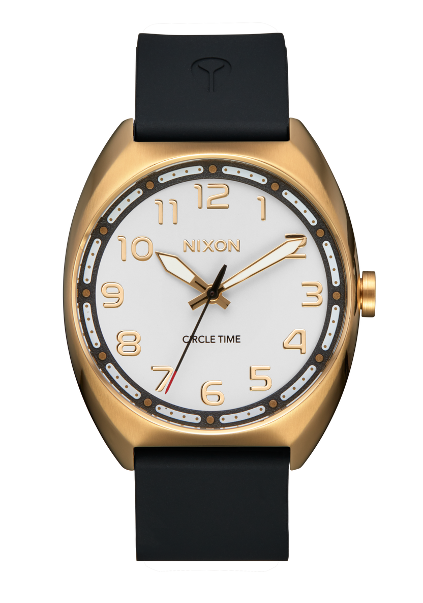 Mullet Watch | Light Gold / White | Quick-Release Silicone – Nixon US
