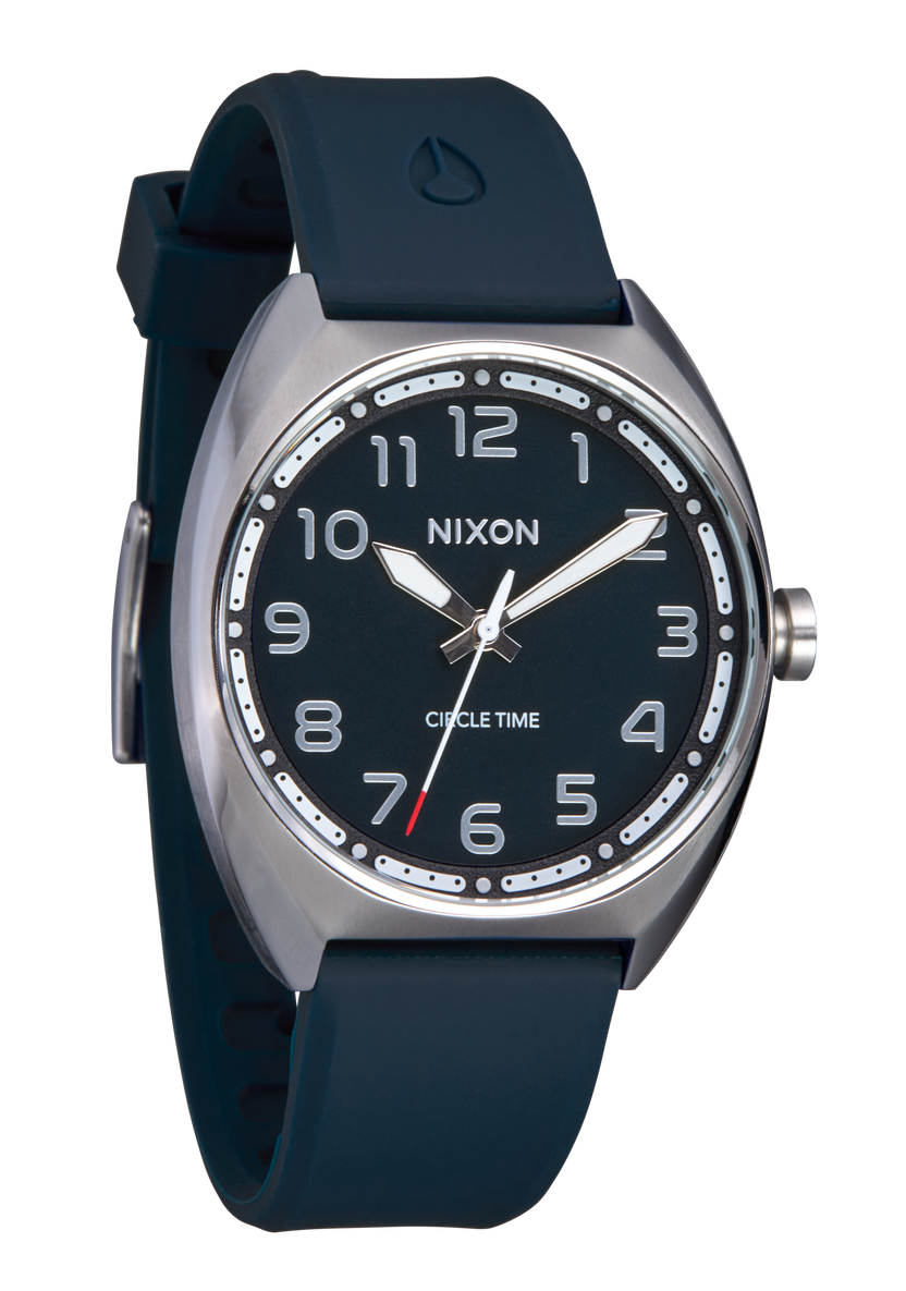 Mullet Watch | Silver / Teal | Quick-Release Silicone – Nixon US