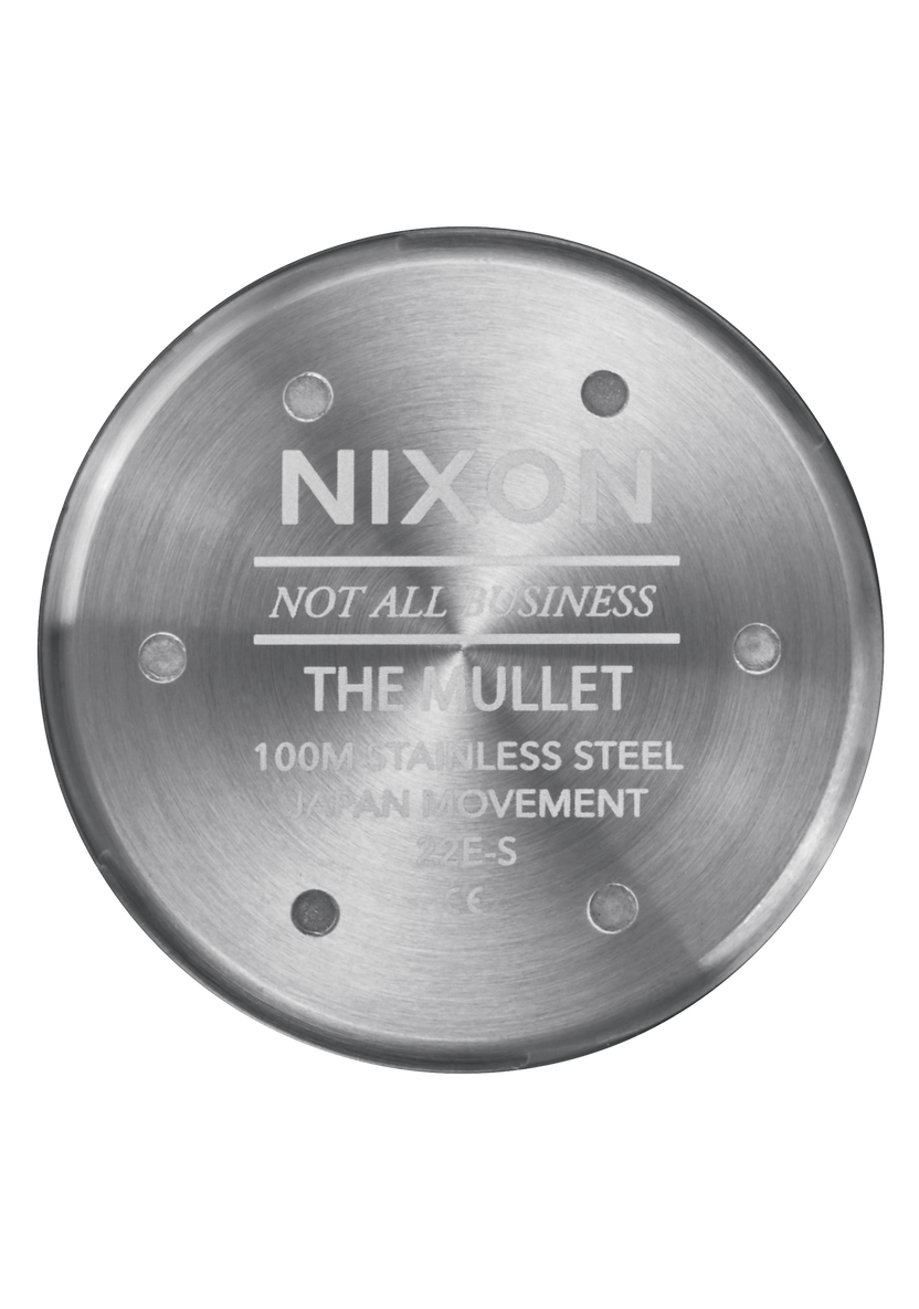 Mullet Watch | Silver / Teal | Quick-Release Silicone – Nixon US