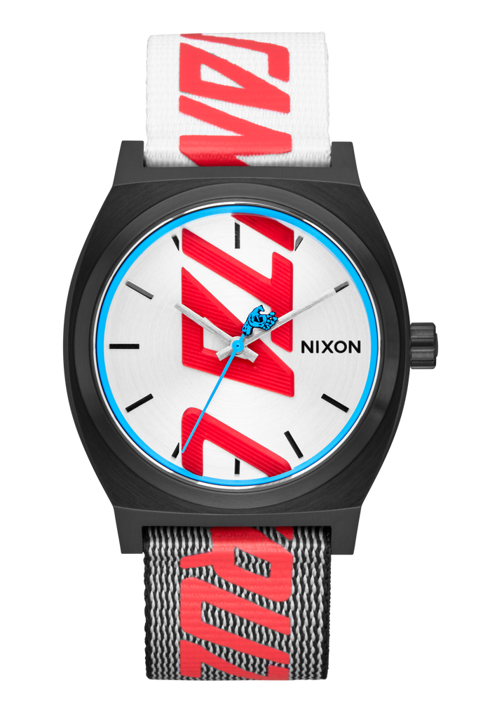Santa Cruz Time Teller Watch | Black / Silver | Unisex – Nixon US