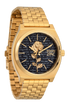 Time Teller 2PAC Collab Watch | Gold / Black | 2PAC Wristwatch – Nixon US