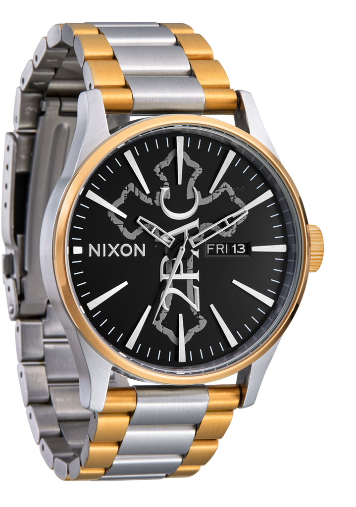 Sentry Stainless Steel 2PAC Collab Watch | Gold / Silver / Black | 2PAC ...