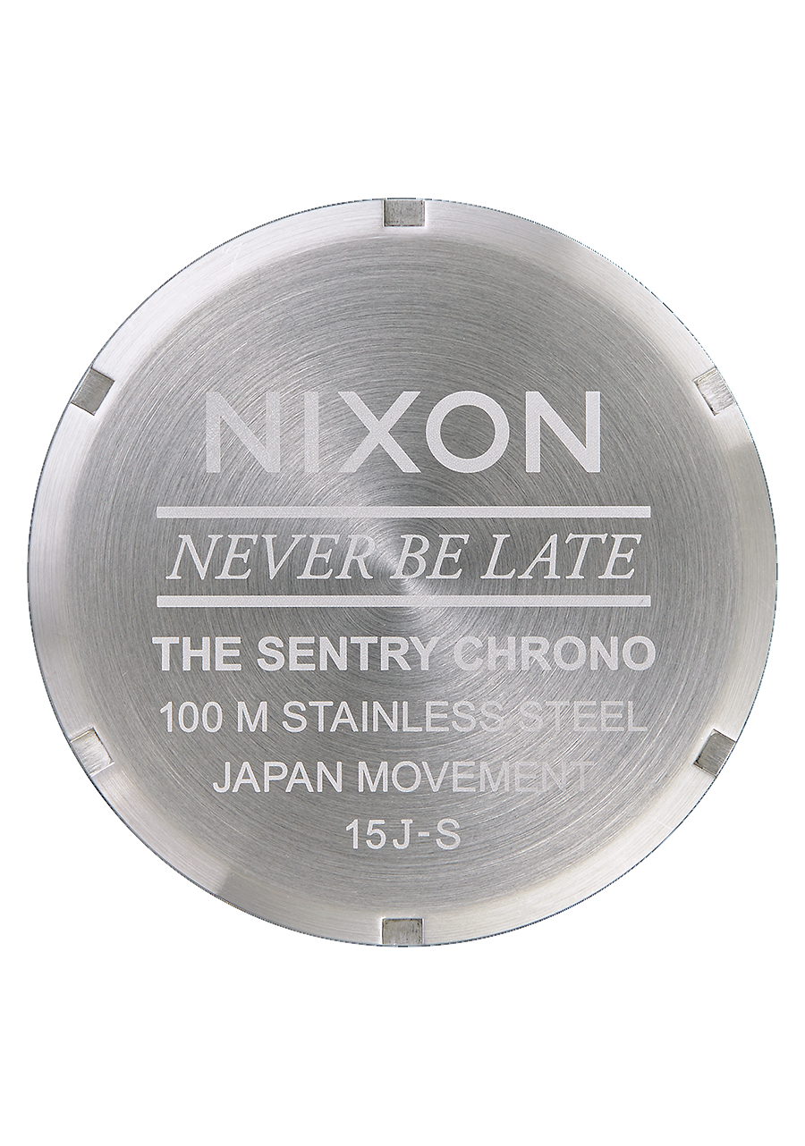 Sentry Chrono Watch | Black | Men's Stainless Steel – Nixon US