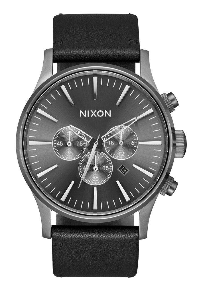 Sentry Chrono Watch | All Gunmetal / Black | Men's Stainless Steel ...