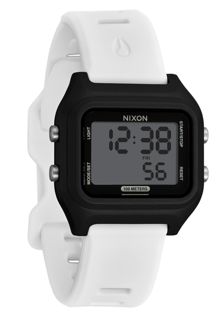 Ripper Digital Watch | Black / White | Recycled Ocean Plastic – Nixon US