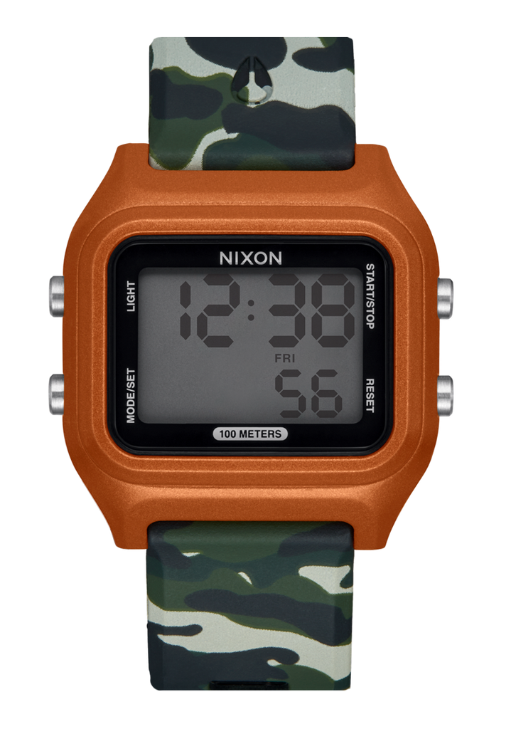 Ripper Digital Watch | Rust / Camo | Recycled Ocean Plastic – Nixon US
