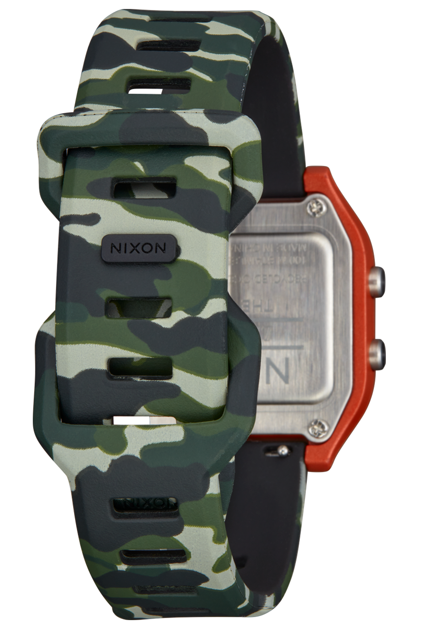 Ripper Digital Watch | Rust / Camo | Recycled Ocean Plastic – Nixon US