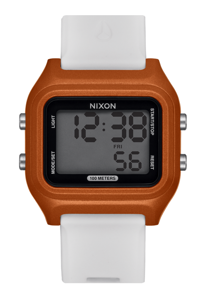 Ripper Digital Watch | Rust / White | Recycled Ocean Plastic – Nixon US