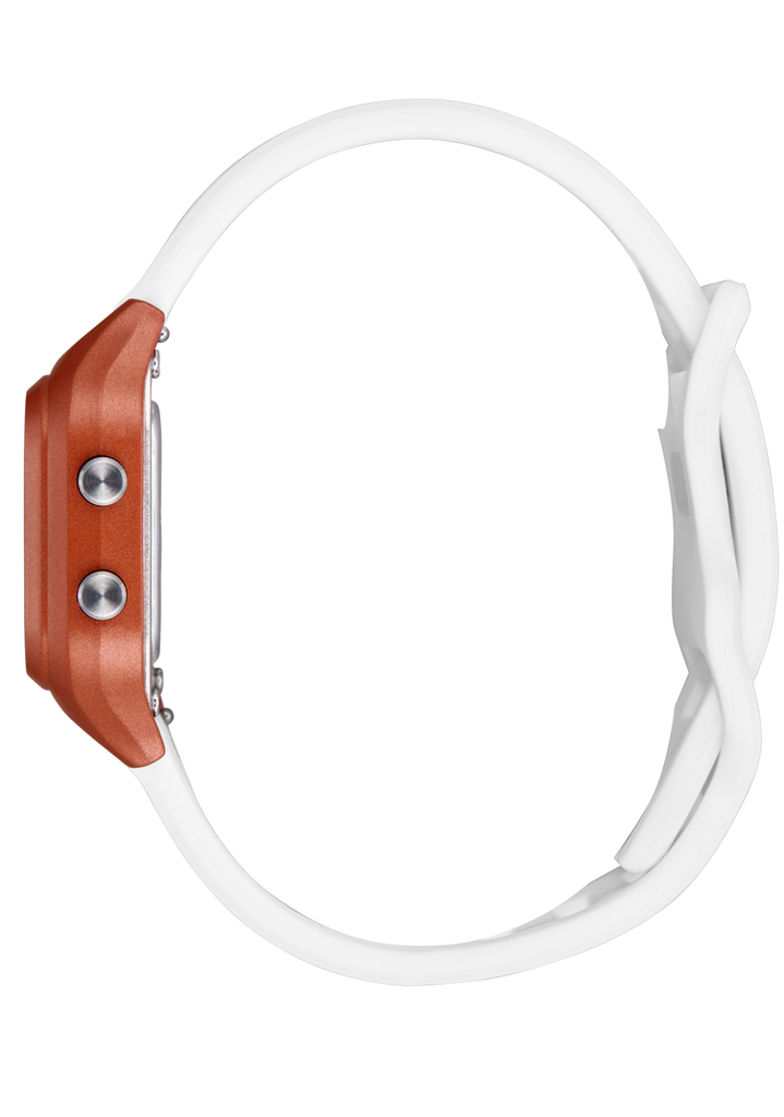 Ripper Digital Watch | Rust / White | Recycled Ocean Plastic – Nixon US