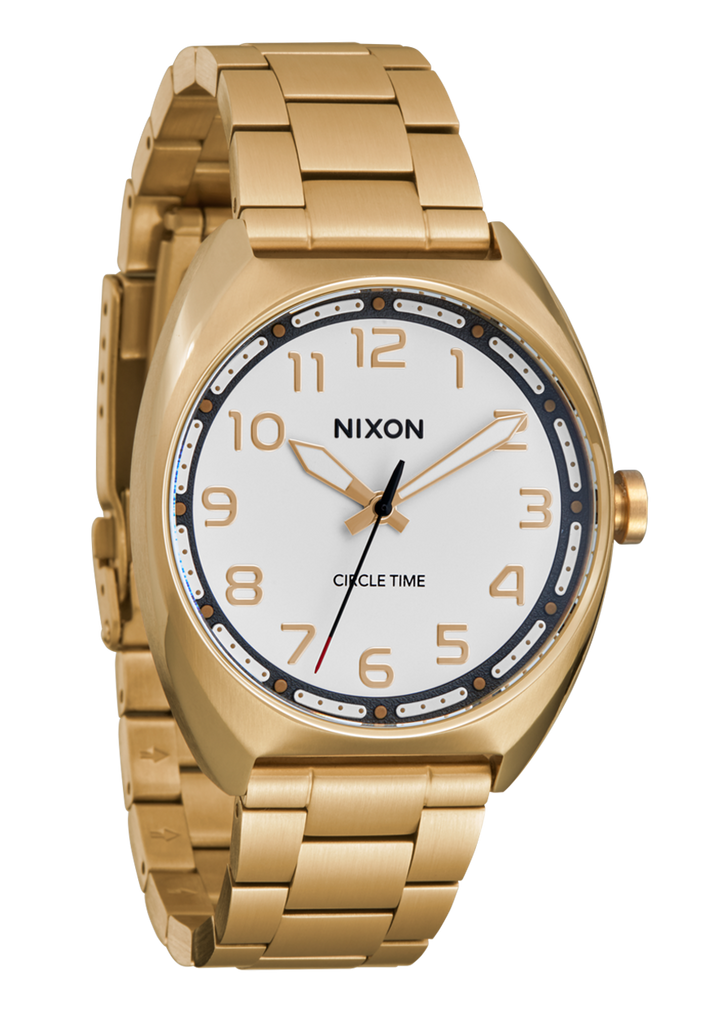 Mullet Stainless Steel Watch | Light Gold / White | Unisex Analog ...