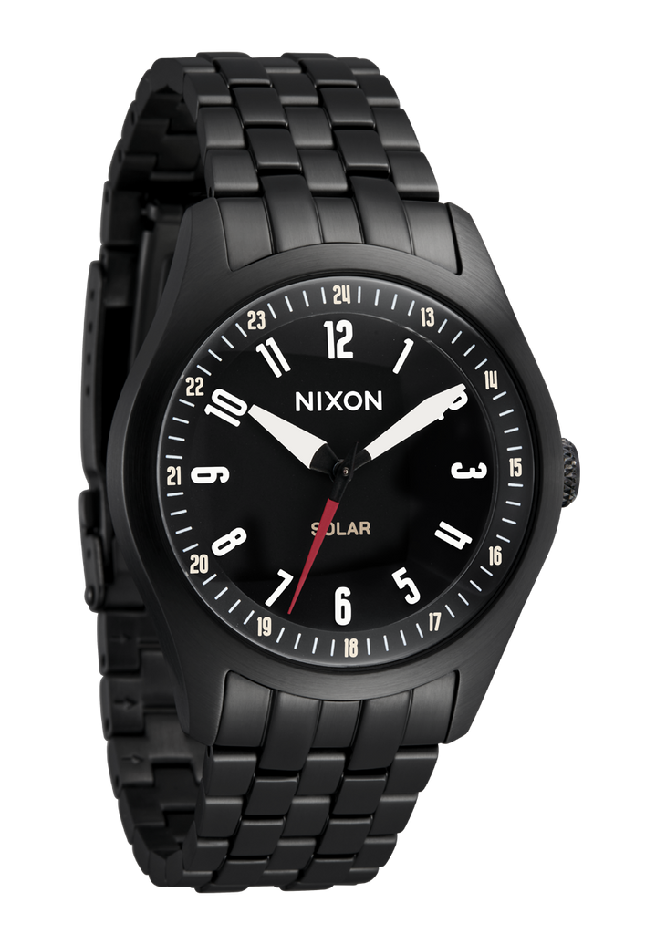 Echo 38 Watch | Black / Black | Stainless Steel Solar Watch – Nixon US