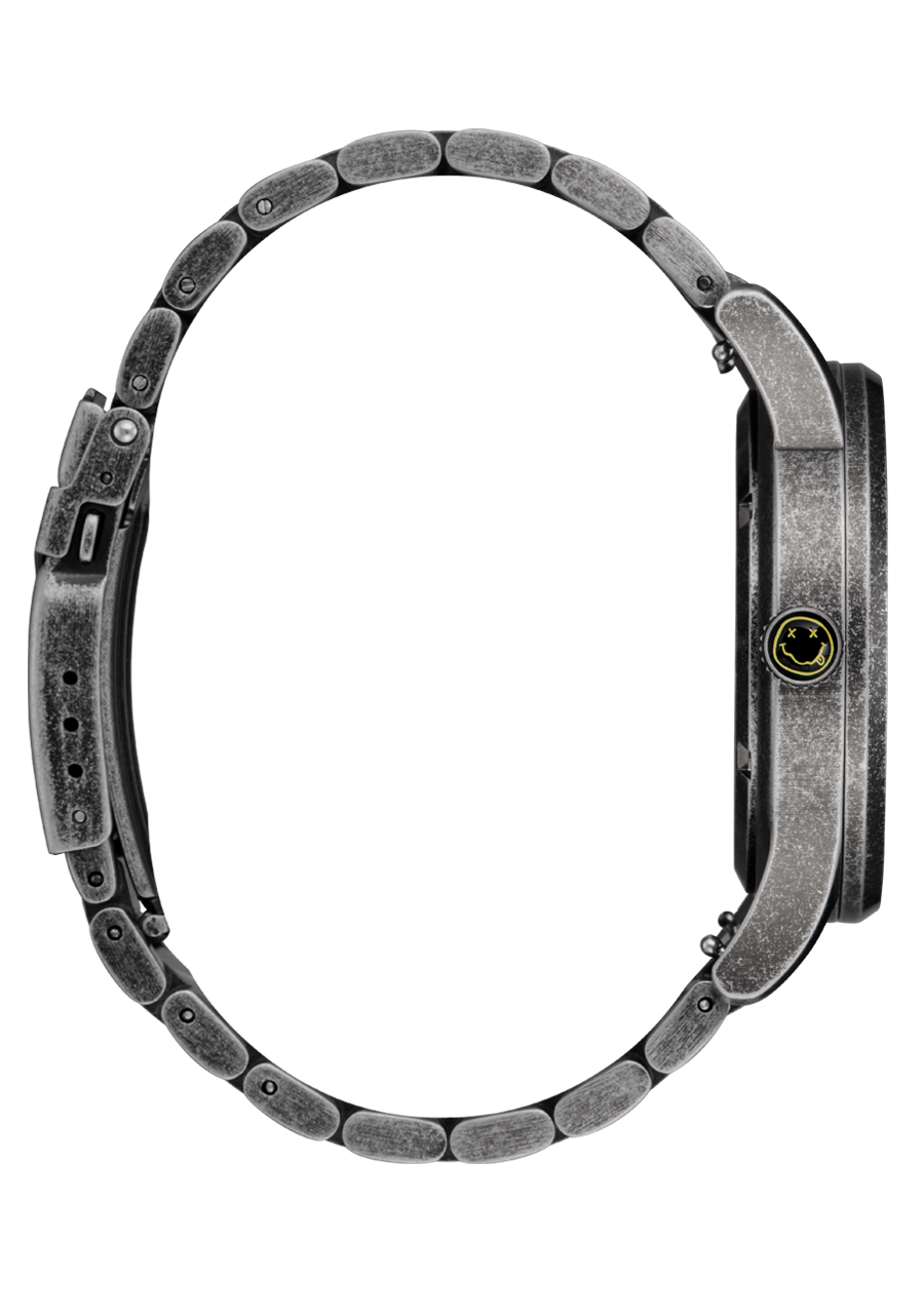Nirvana Sentry Wobble Watch | Yellow Nirvana Smiley | Nirvana ...