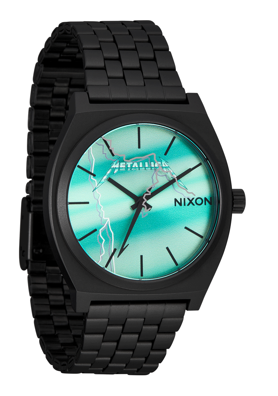 Metallica Time Teller Watch | Black / Black / Ride the Lightning ...