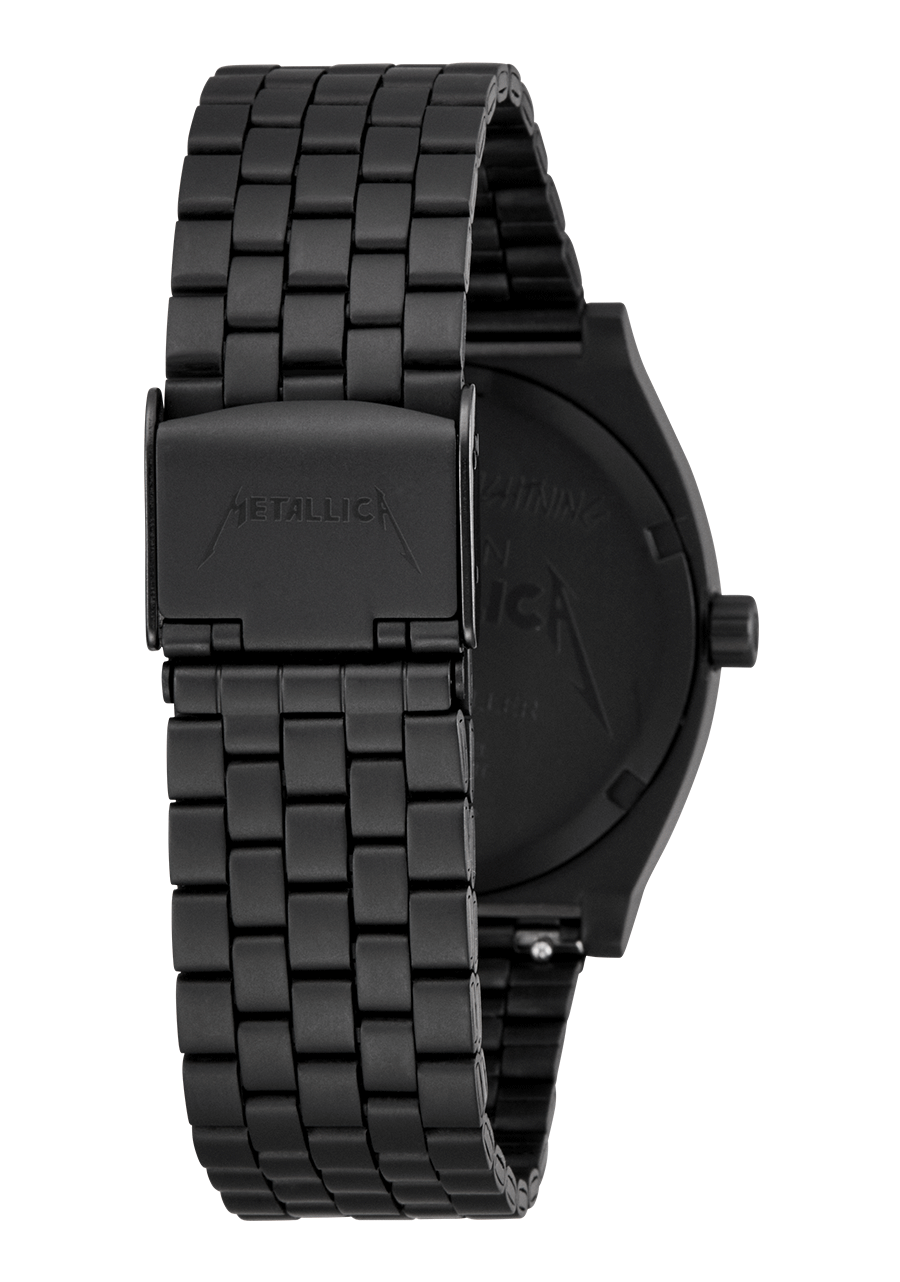 Metallica Time Teller Watch | Black / Black / Ride the Lightning ...