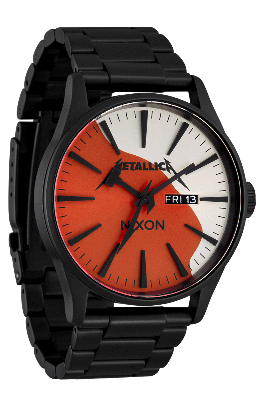 Metallica Sentry Stainless Steel Watch | Black / Kill Em All ...