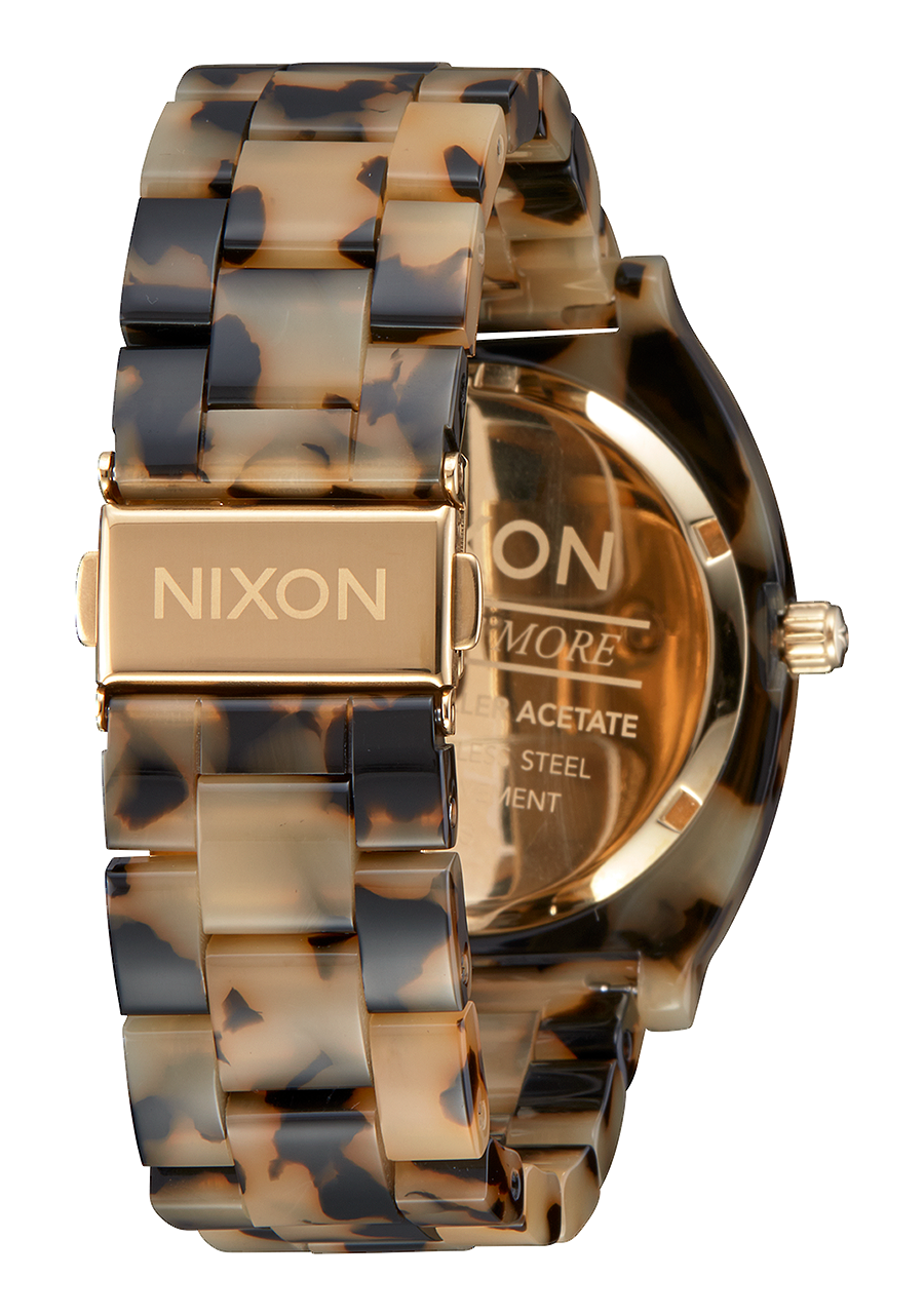 Time Teller Acetate Watch | Cream Tortoise | Unisex Acetate – Nixon US
