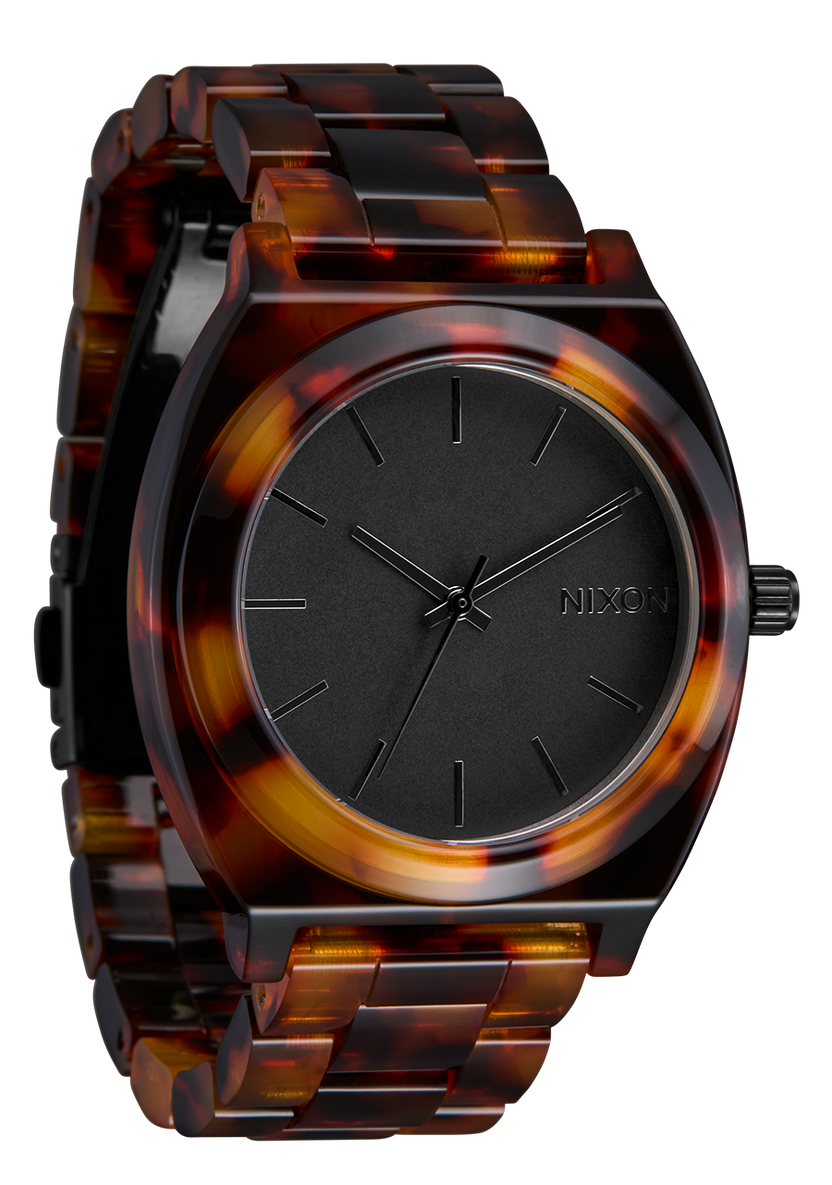 Time Teller Acetate Watch | Tortoise | Unisex Acetate – Nixon US