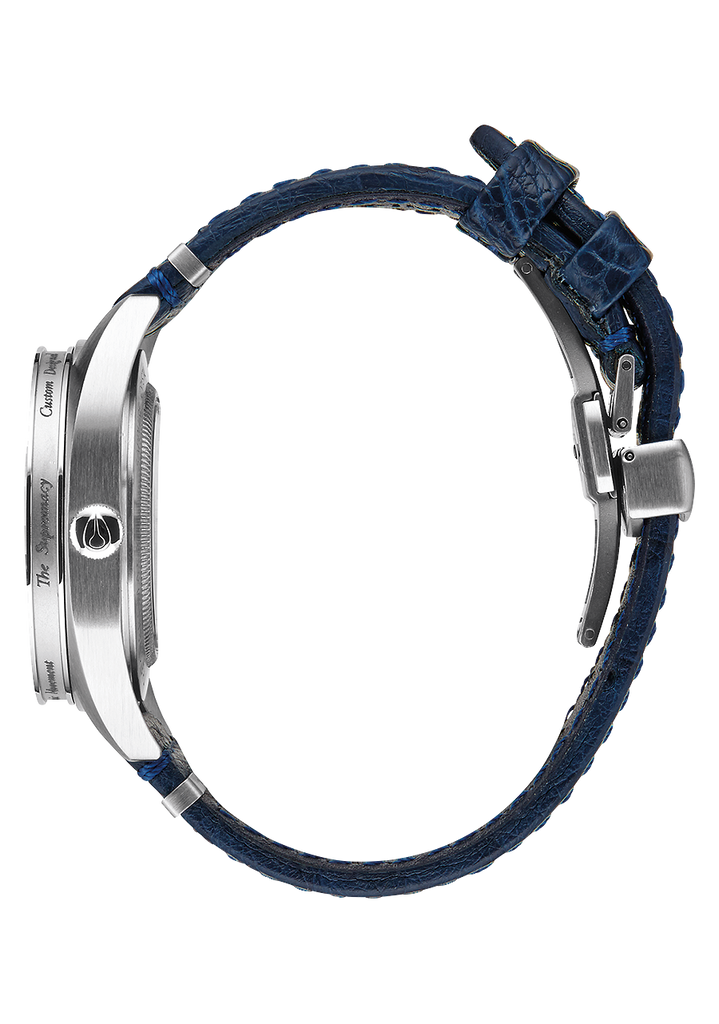 Supremacy Watch | Blue / Magenta | Swiss Made Automatic – Nixon US