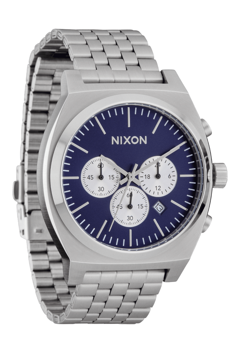 Time Teller Chrono Watch | Silver / Midnight / Silver | Chronograph ...