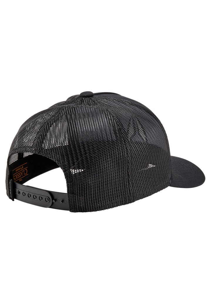 Iconed Trucker Hat | Black / Black – Nixon US