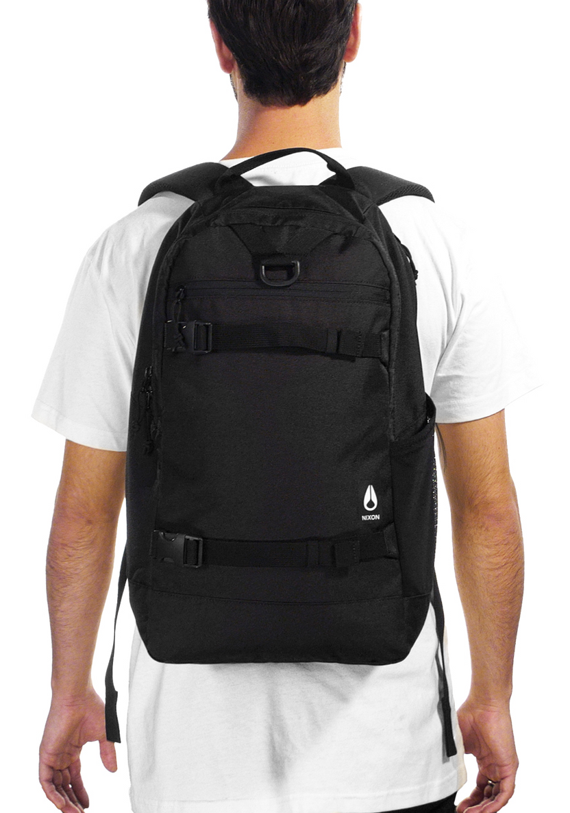 Ransack Backpack | Black | REPREVE Recycled Plastic Bottles – Nixon US