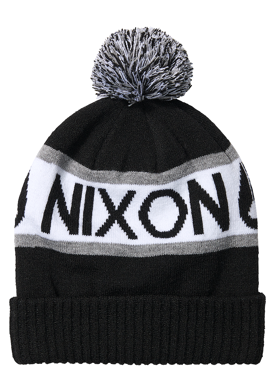 Teamster Beanie | Black / White – Nixon US