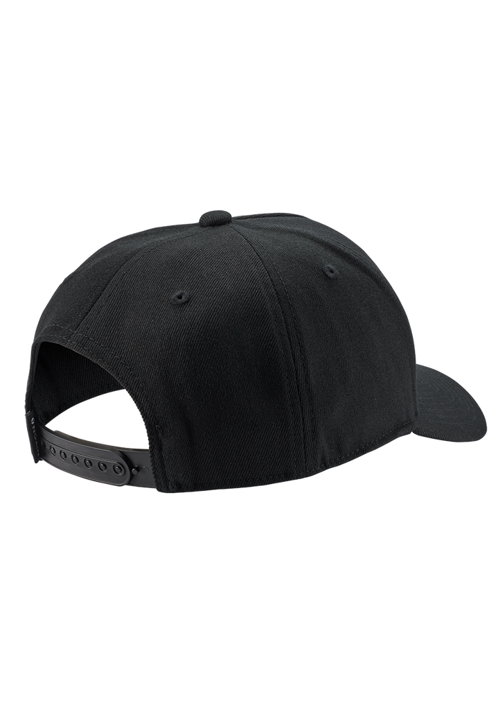 Deep Down Athletic Snapback | All Black / Black – Nixon US
