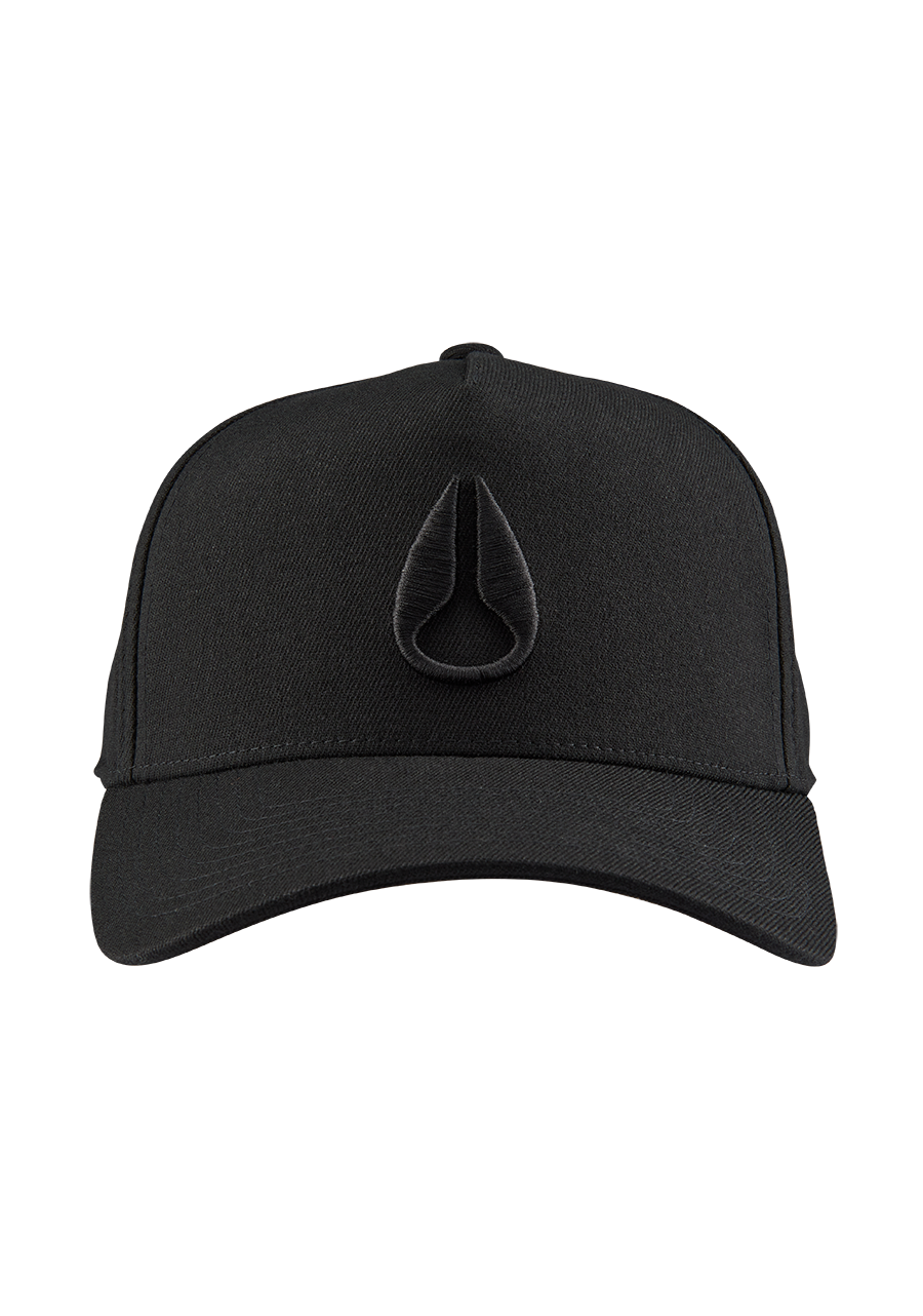 Deep Down Athletic Snapback | All Black / Black – Nixon US