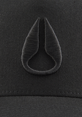 Deep Down Athletic Snapback | All Black / Black – Nixon US