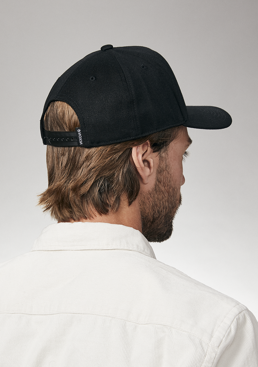 Deep Down Athletic Snapback | All Black / Black – Nixon US