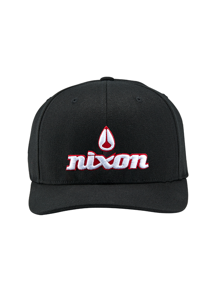 OG Snapback Hat | Black / Red / White | 25th Anniversary – Nixon US
