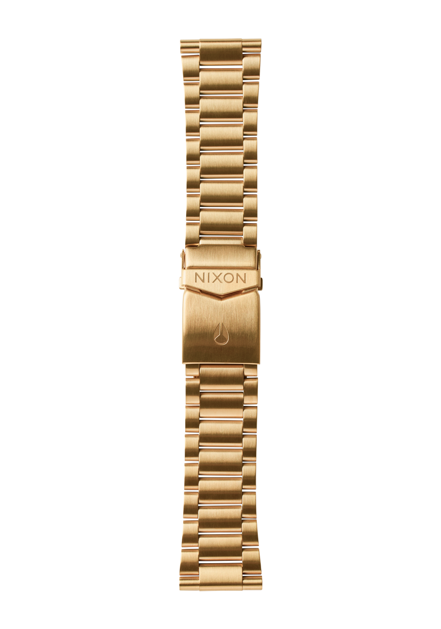 23mm Stainless Steel Watch Band | Gold | Replacement Watch Strap – Nixon US