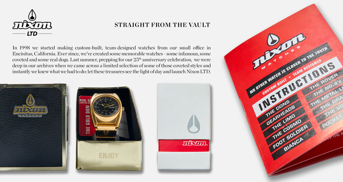 Nixon Limited Edition Watches | Classic Nixon Watches – Nixon US
