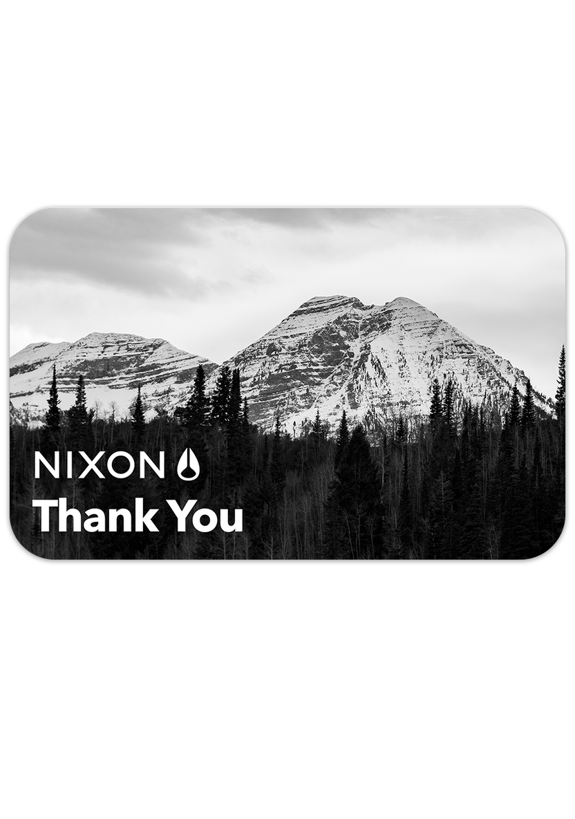 Thank You E-Gift Card | Nixon Gift Card – Nixon US
